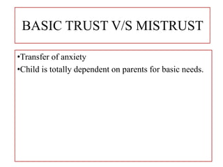 Erikson’s theory of psychosocial development (1) | PPTX