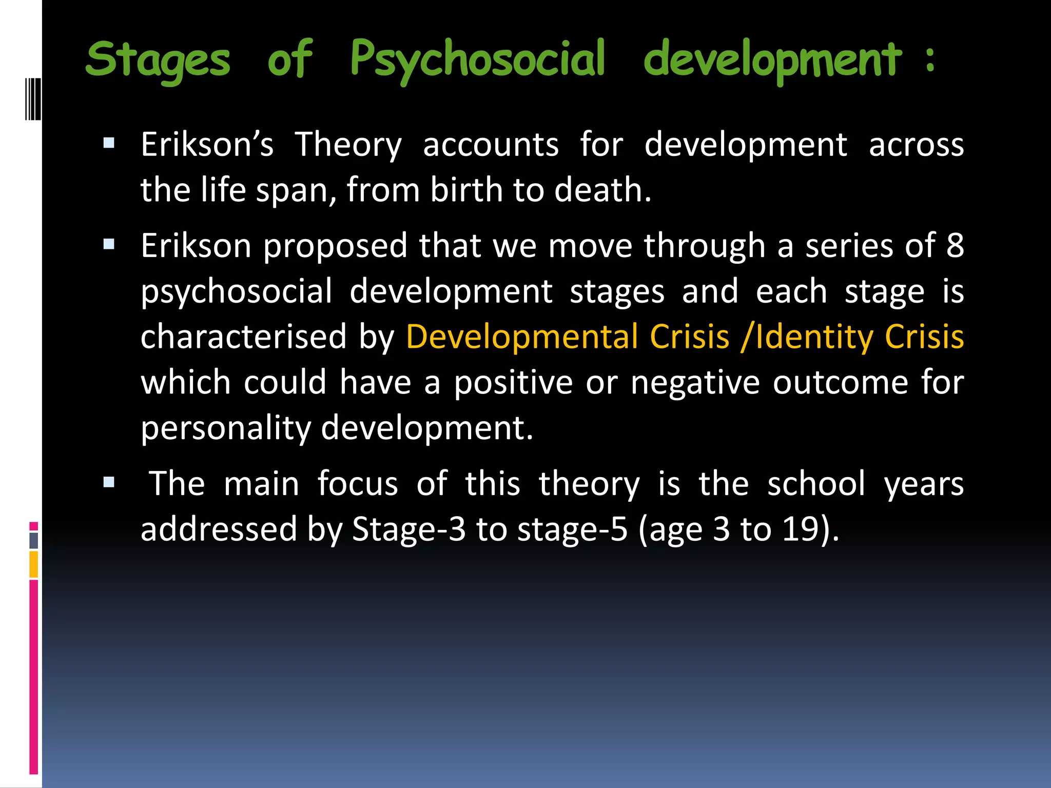 Erikson theory | PPTX
