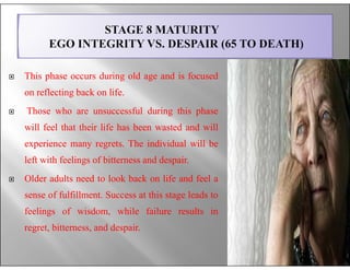 Erikson 8 stages theory | PDF