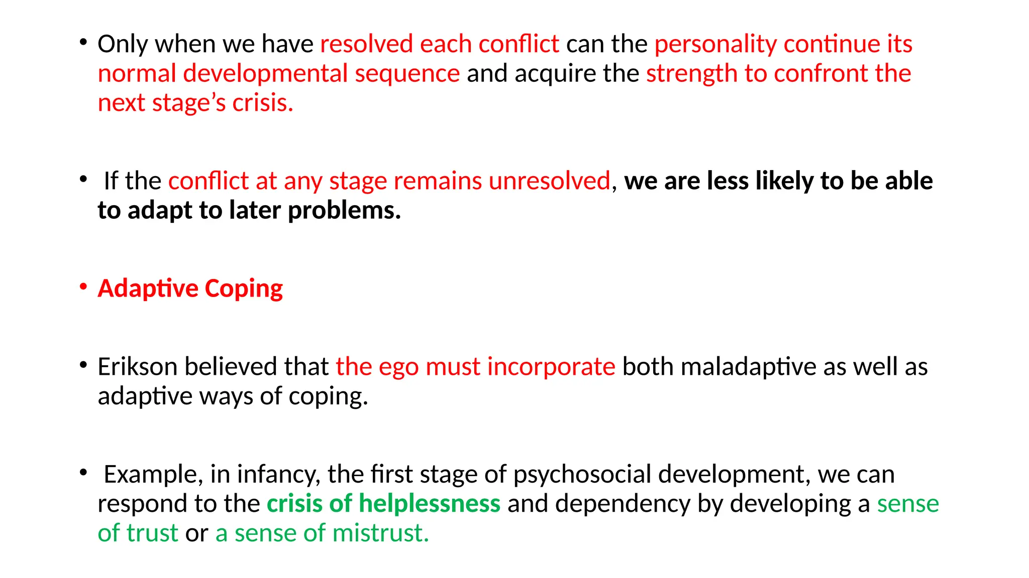 Psychology- theory of personality- Erik Erikson. By Dr. Mehran ...