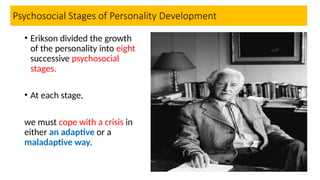 Psychology- theory of personality- Erik Erikson. By Dr. Mehran ...