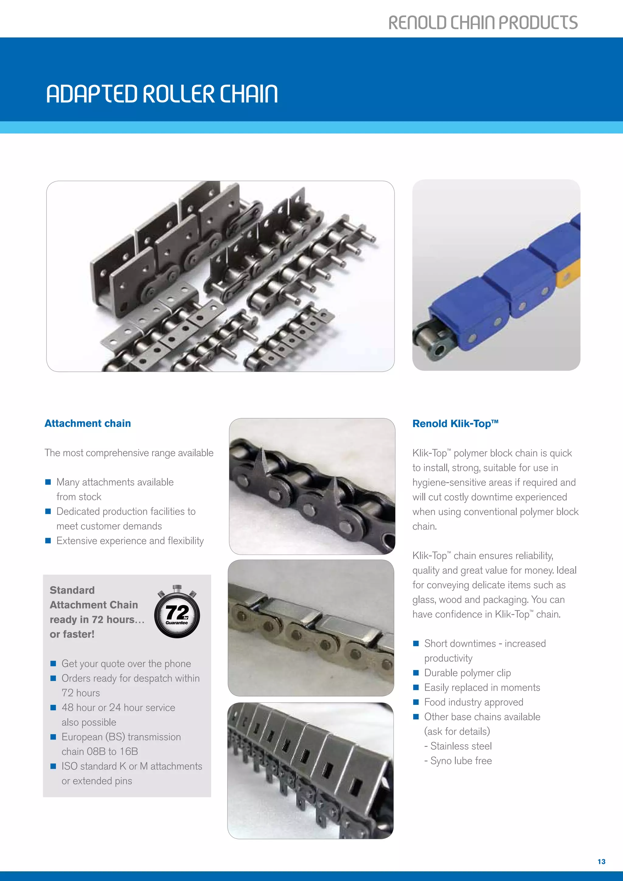 ERIKS Renold Chain Products | PDF