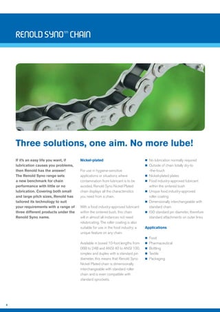 ERIKS Renold Chain Products | PDF