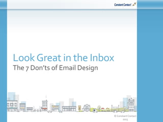 Erin Bemis - Look Great in the Inbox | PPT