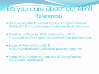 Air Pollution | PPTX | Indoor Environmental Quality | Home & Garden