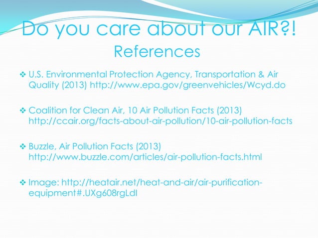 Air Pollution PSA | PPT
