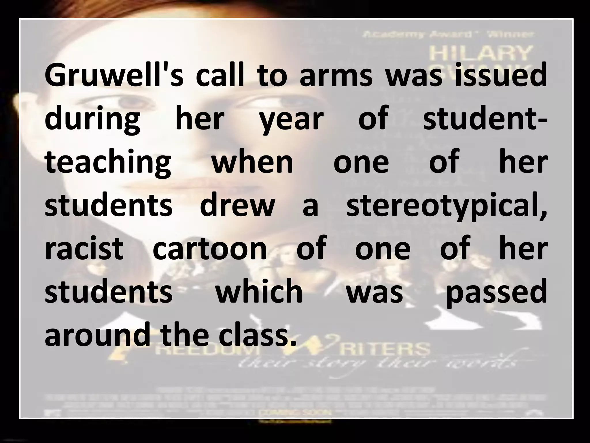 Erin gruwell | PPT