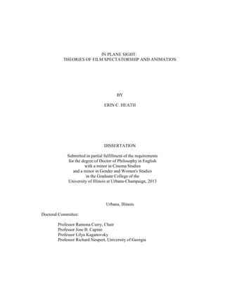 Erin Heath - Theories of Film Spectatorship | PDF