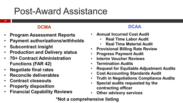 DCMA and DCAA – Leveraging the Dynamic Duo to Achieve Pricing Success | PPT