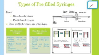 Silicon oil and prefilled syringes | PPTX