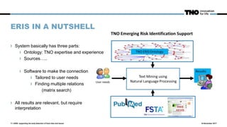 ERIS-Emerging Risk Identification Support System | PPT