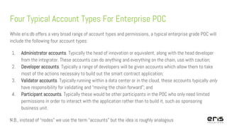 eris:db -- Typical Account Types | PPT
