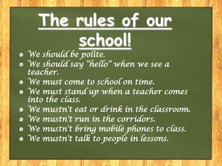 OUR SCHOOL | PPTX
