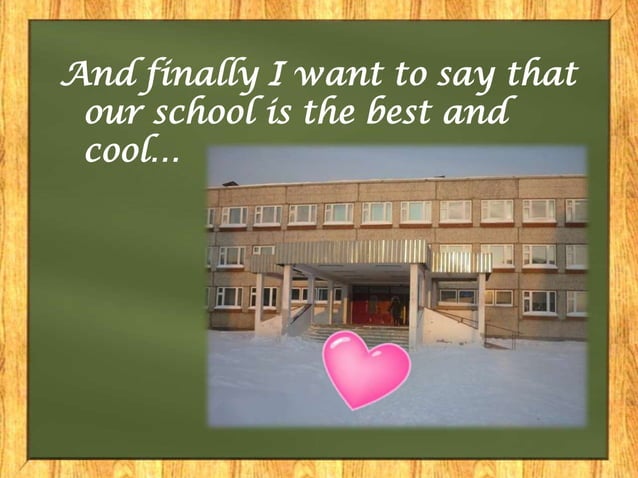 OUR SCHOOL | PPTX