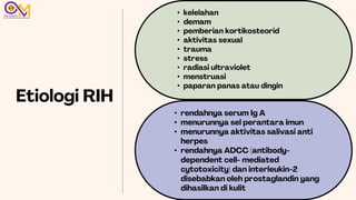 Eris Nurul Rahmadhini - 160721220004 - Recurrent Intraoral Herpes ...