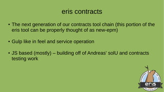 eris:platform -- An Introduction | PDF