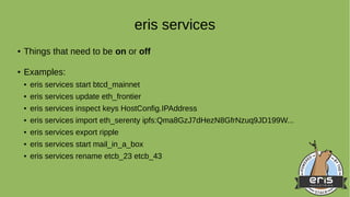 eris:platform -- An Introduction | PDF