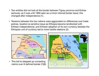 Brian Ghilliotti: Eritrean-Ethiopian War | PDF