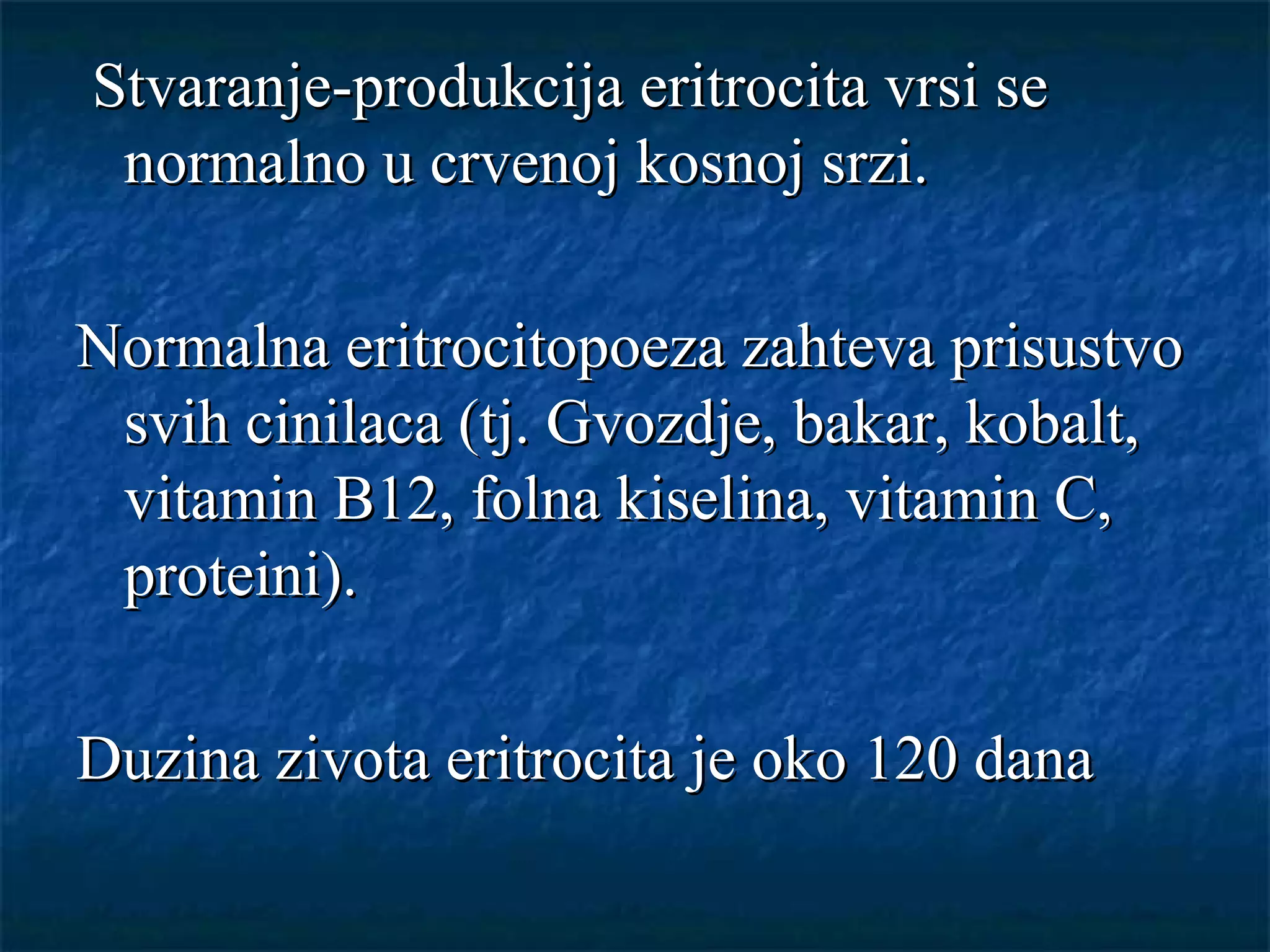 Eritrociti jelena todic i5 | PPT