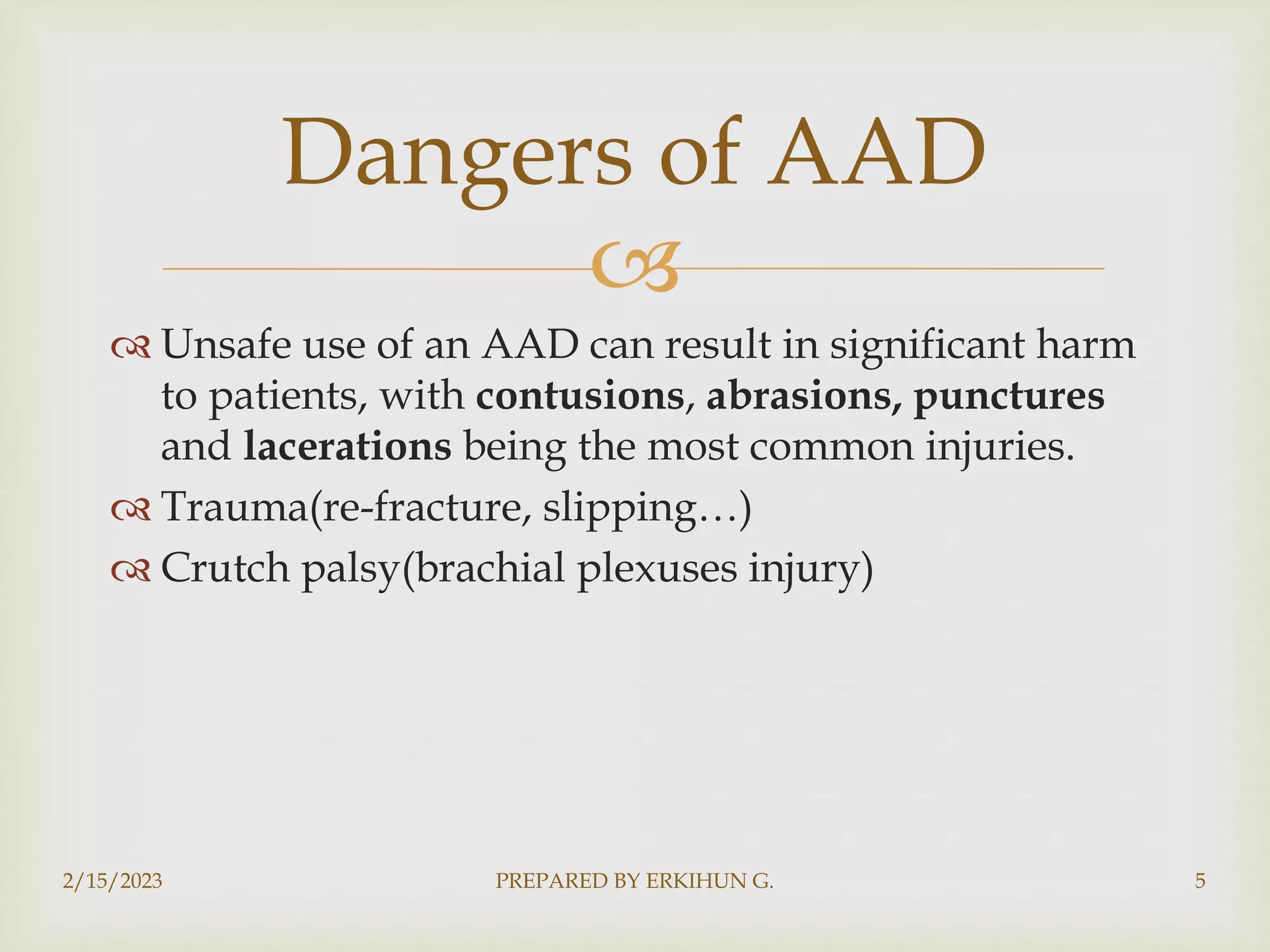 Ambulatory devices | PPTX