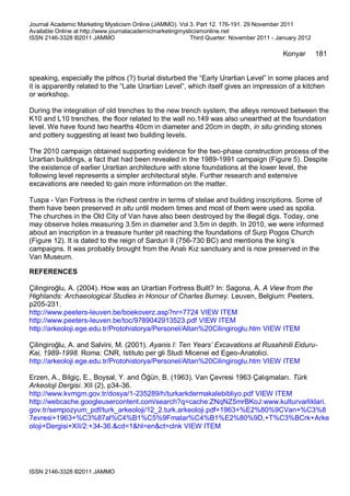 Excavations at The Mound of Van Fortress/Tuspa | PDF | Historic Site ...