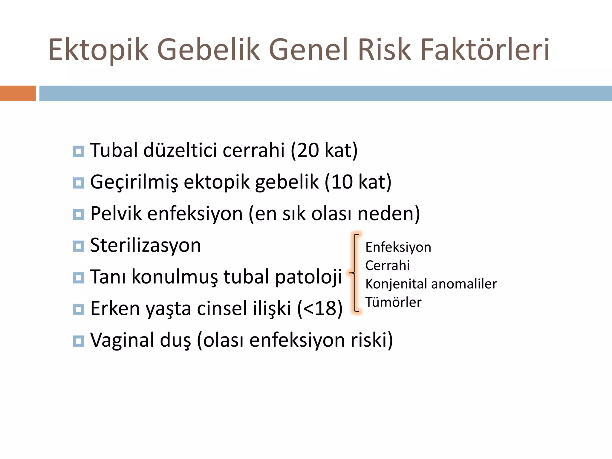 Erken gebelik kayıpları ve ektopik gebelik | PPTX