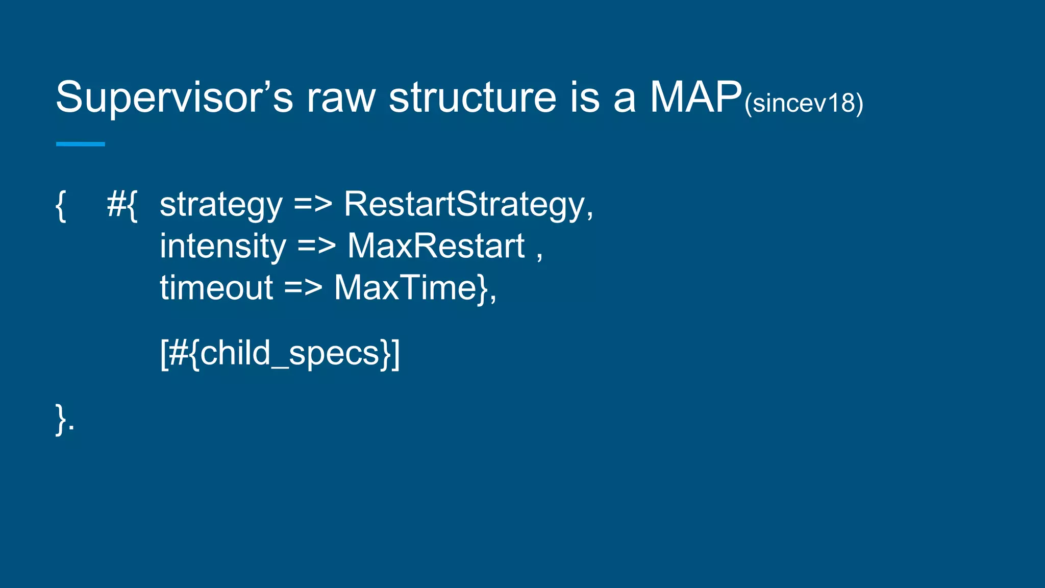 Erlang supervisor explained | ODP