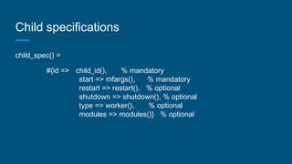 Erlang supervisor explained | ODP