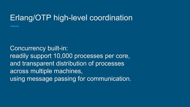 Erlang supervisor explained | PPT