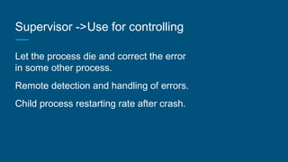 Erlang supervisor explained | ODP