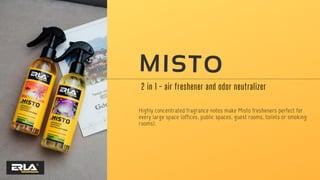 ERLA MISTO AIR FRESHENER WITH NEUTRALIZER | PPT