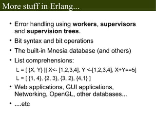 Erlang session2 | PPT