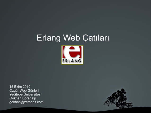 Erlang web-frameworks | PPT
