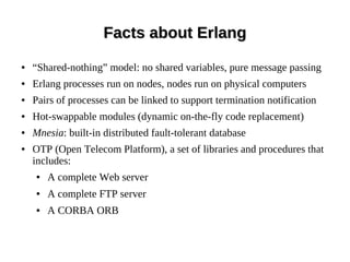 Introduction to Erlang Part 1 | PPT