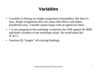 Introduction to Erlang Part 1 | PPT