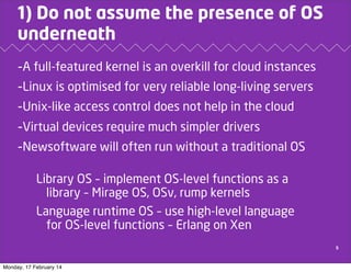 Erlang On Xen: Redefining the Cloud Software Stack | PPT
