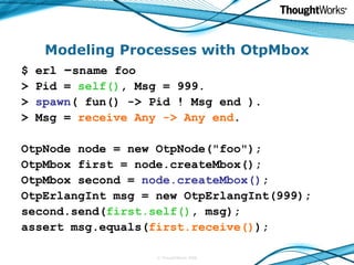 Integrating Erlang and Java | PPT