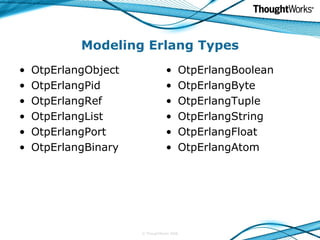 Integrating Erlang and Java | PPT