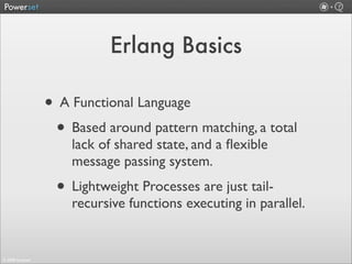 Introduction to Erlang | PPT