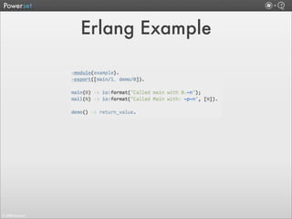 Introduction to Erlang | PPT