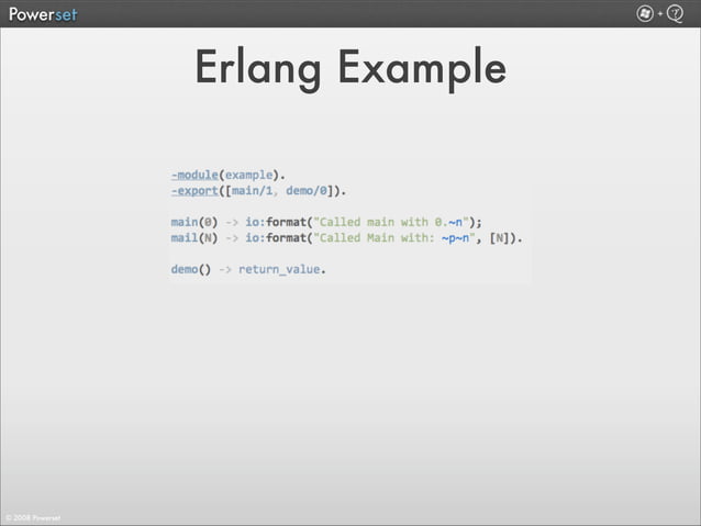 Introduction to Erlang | PPT