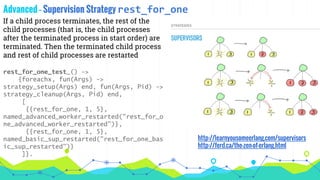 Erlang Supervision Trees | PPT