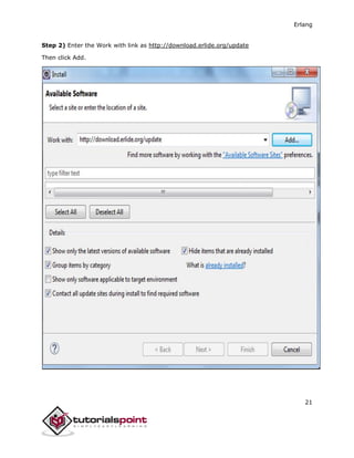 Erlang tutorial | PDF