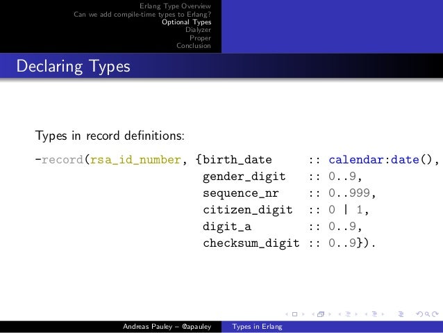Optional Type Specification In Erlang 1177