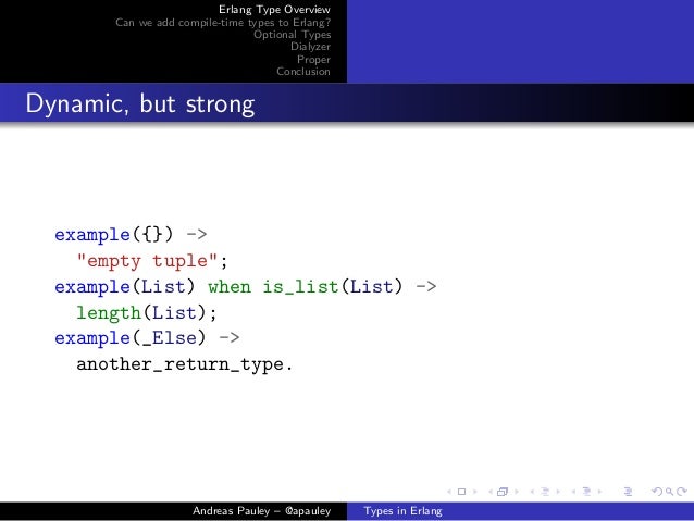 Optional Type Specification in Erlang