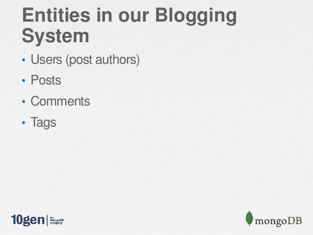 Building Your First Application With Mongodb
