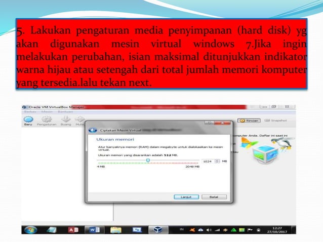 Langkah-langkah menginstal windows 7 | PPT