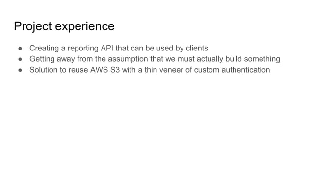 Building Linked Data Platform with AWS | PPT