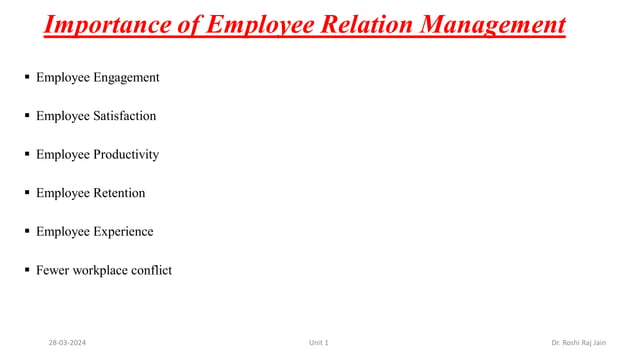 employee relation and labour laws notes mba | PDF | Mechanical and ...