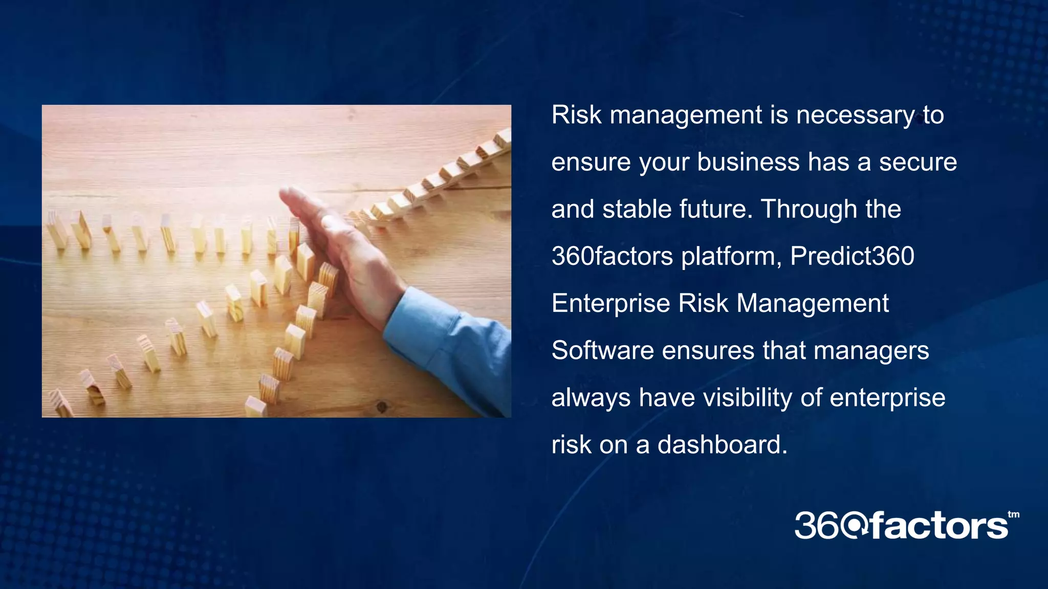 Predict360 Enterprise Risk Management Software | PPTX